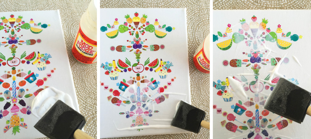 Sticker Art Canvas